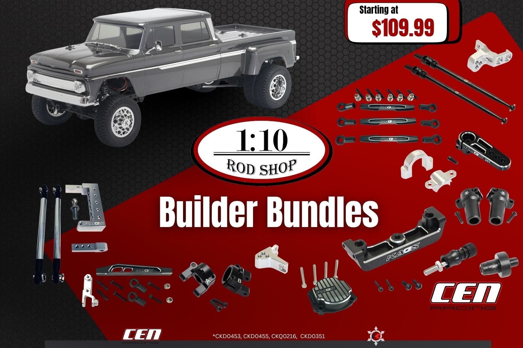 Builder Bundles – 1:10 Rod Shop