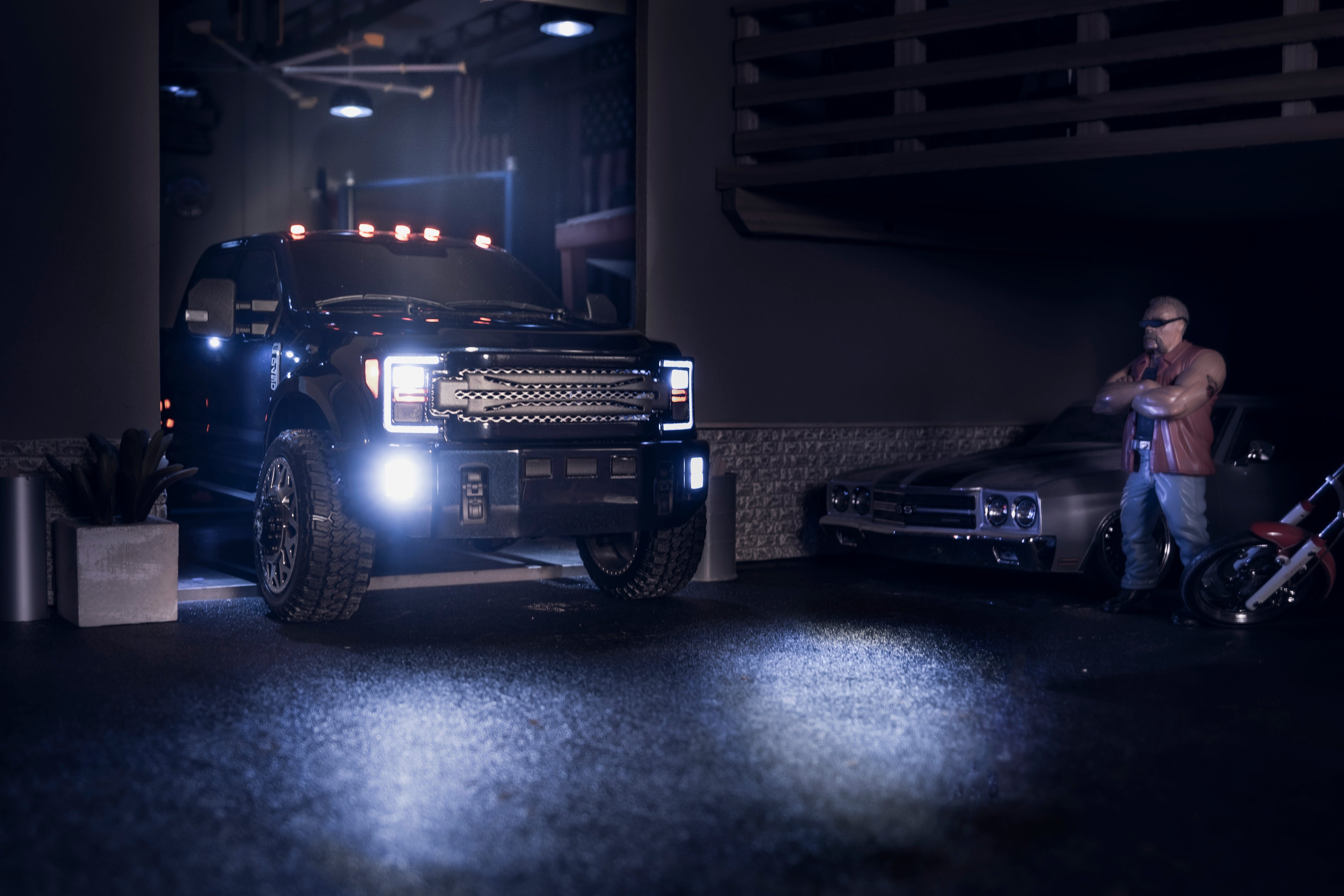 1:10 Rod Shop | CEN Racing Ford F450 | Grill Light Kits and Accessories